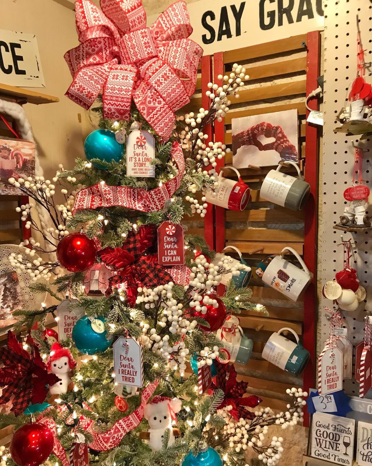 2022 Dear Santa Tree - The Christmas Shoppe
