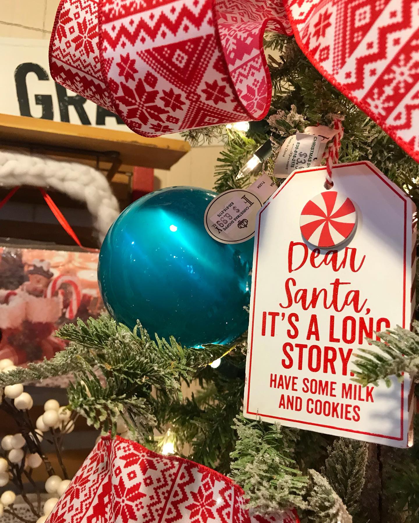 2022 Dear Santa Tree - The Christmas Shoppe